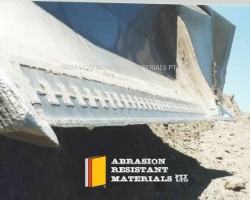 Hardfaced Dozer Cutting Edges